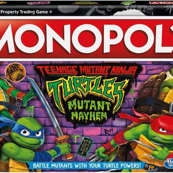 Nickelodeon | Toys | Monopoly Teenage Mutant Ninja Turtles Mutant ...